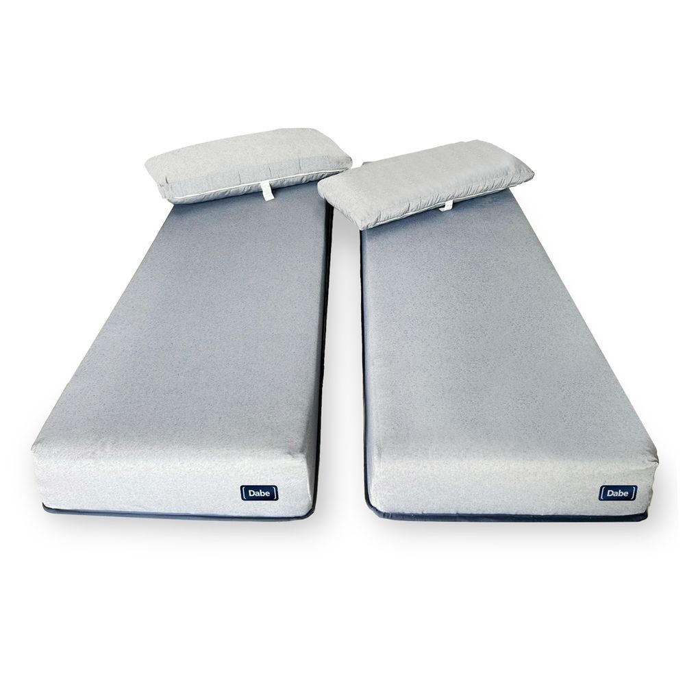 Puff CASAL Dobrável Dabe Bed Marinho - Classe A Colchões